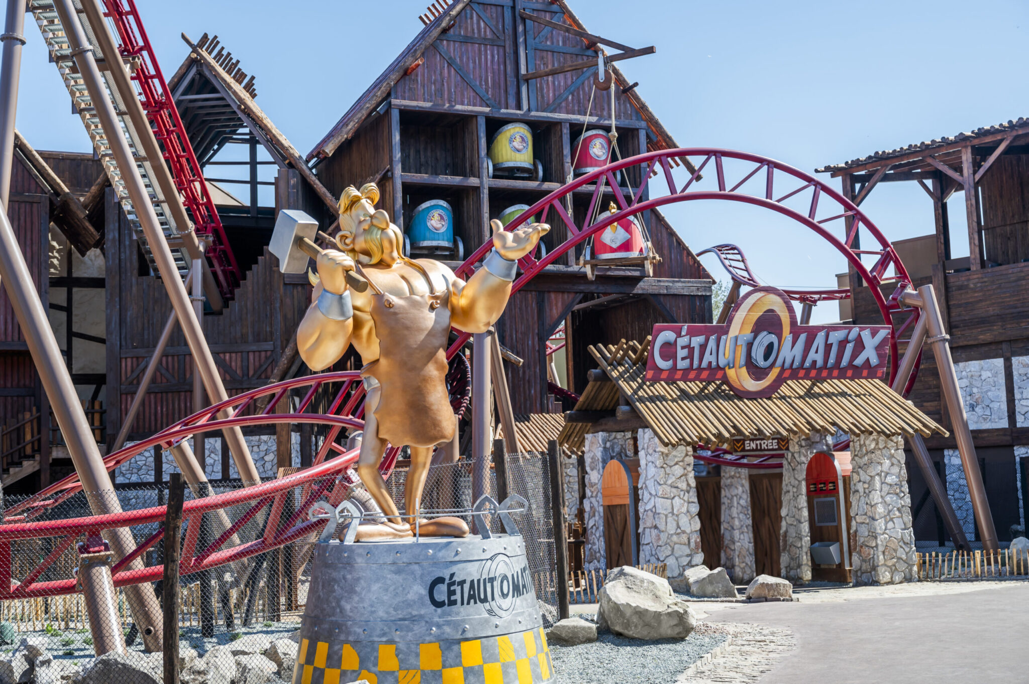 New Roller Coaster Cétautomatix at Parc Astérix - Themepark Genius News